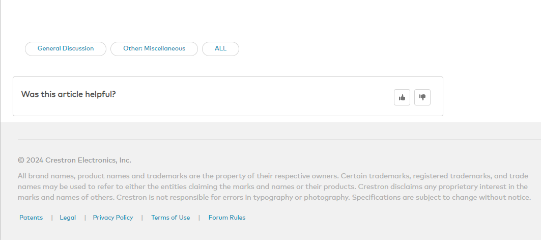 An Introduction to Crestron Documentation
