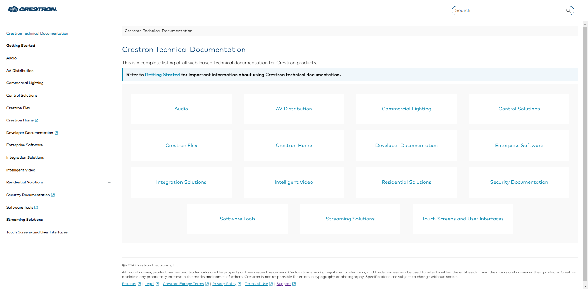 An Introduction to Crestron Documentation